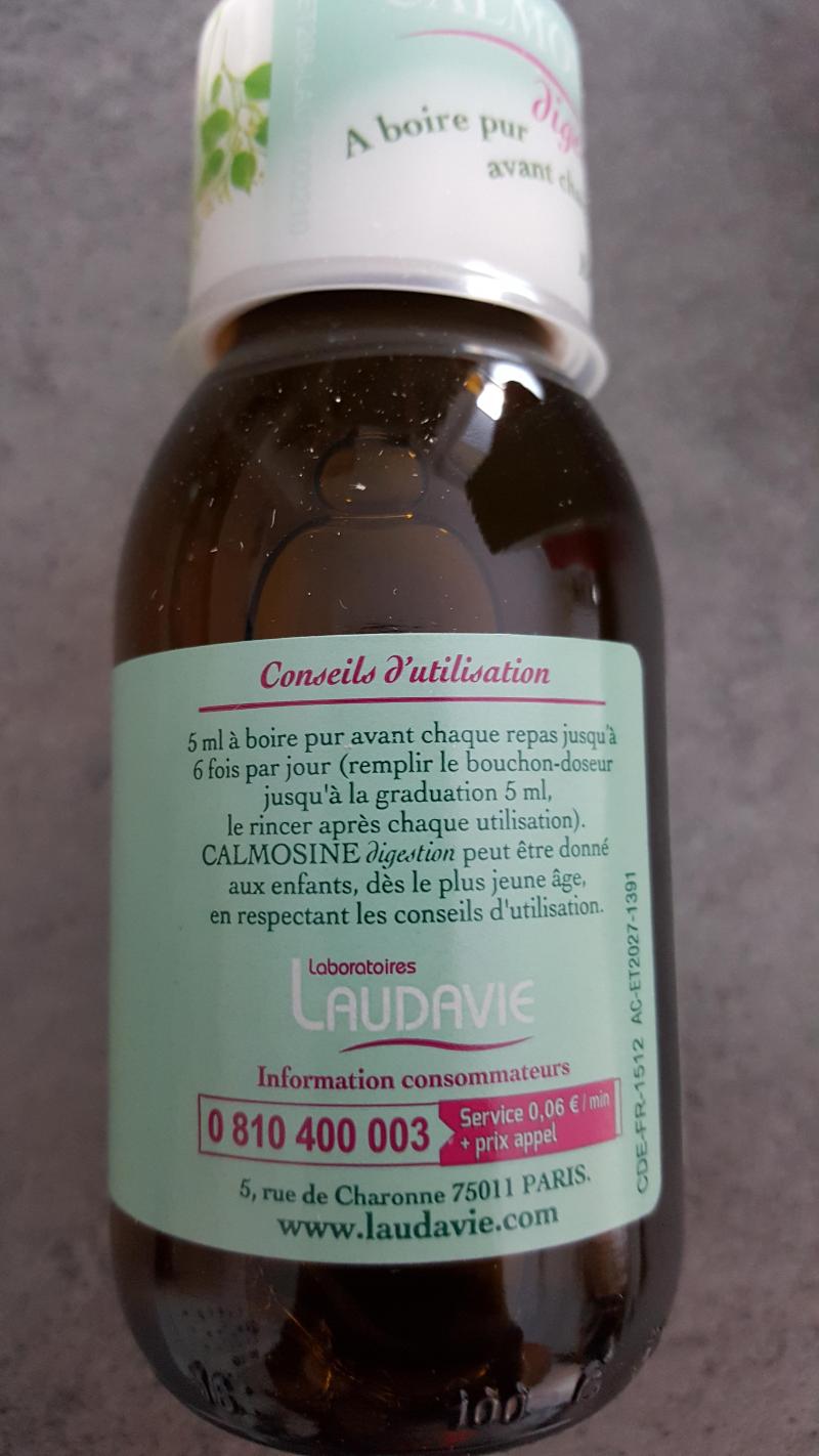 Calmosine Digestion CALMOSINE Avis