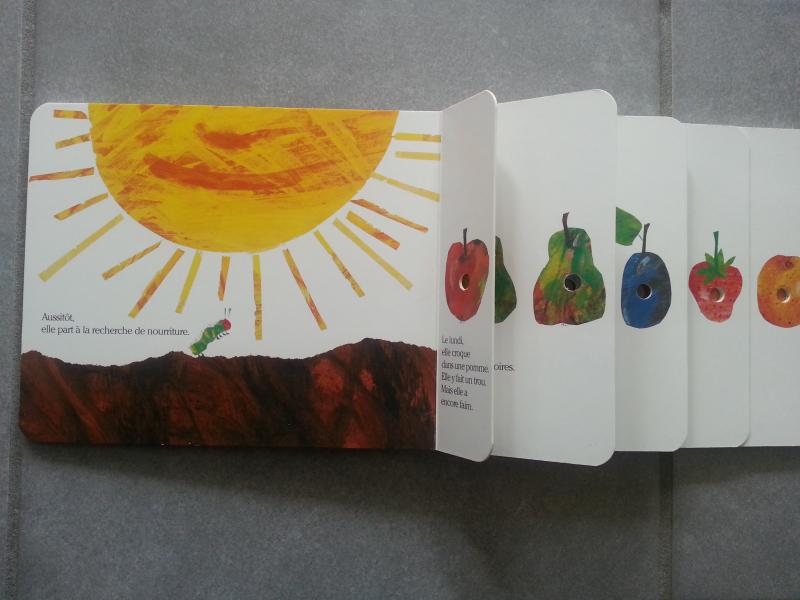 Livre La chenille qui fait des trous EDITIONS MIJADE : Avis et ...