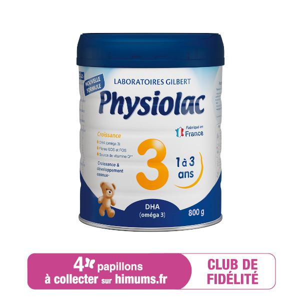 Formule infantile 12-36 mois PHYSIOLAC : Comparateur, Avis, Prix