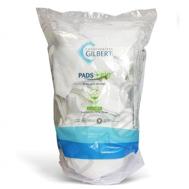 Rectangles de coton bio LABORATOIRES GILBERT : Avis et comparateur de prix